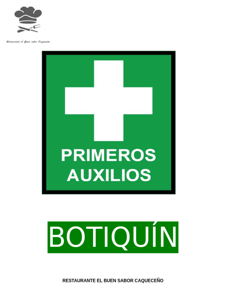 BOTIQUÍN | PDF