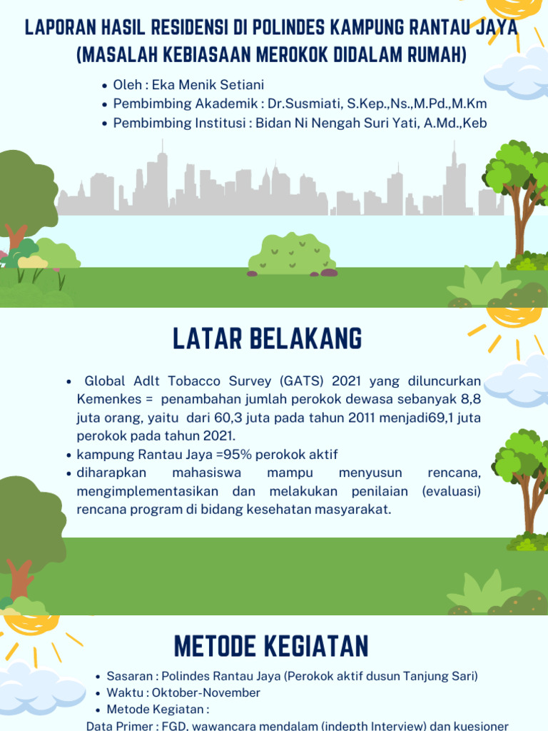 Ppt Residensi Eka Menik Setiani | PDF