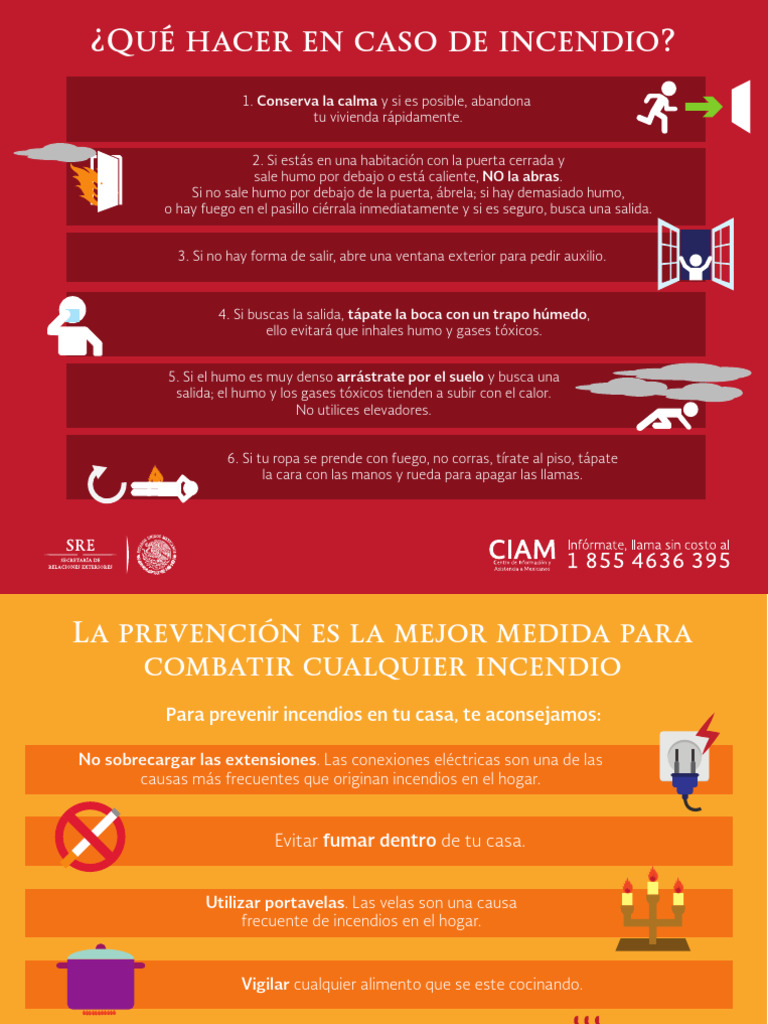 Infografia Incendio | PDF