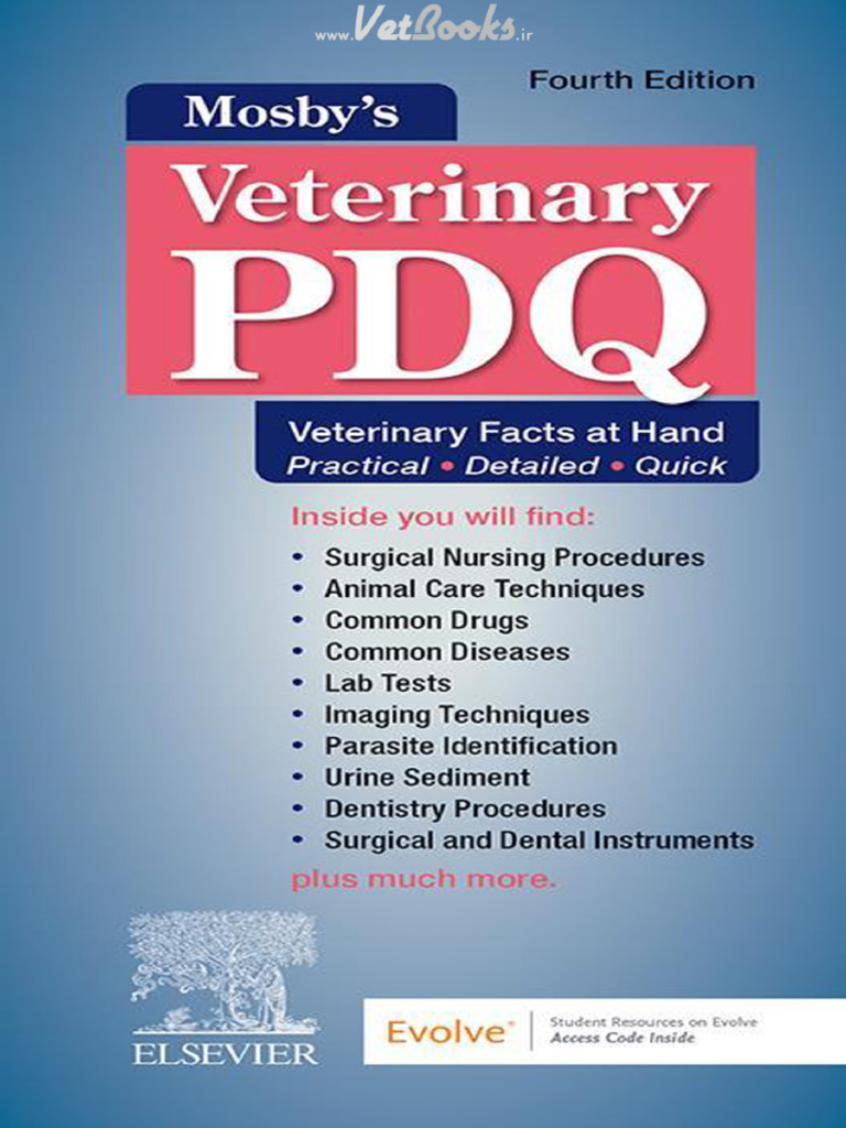Mosby's Veterinary PDQ, 4th Edition (VetBooks.ir) | PDF | Abdomen | Anesthesia