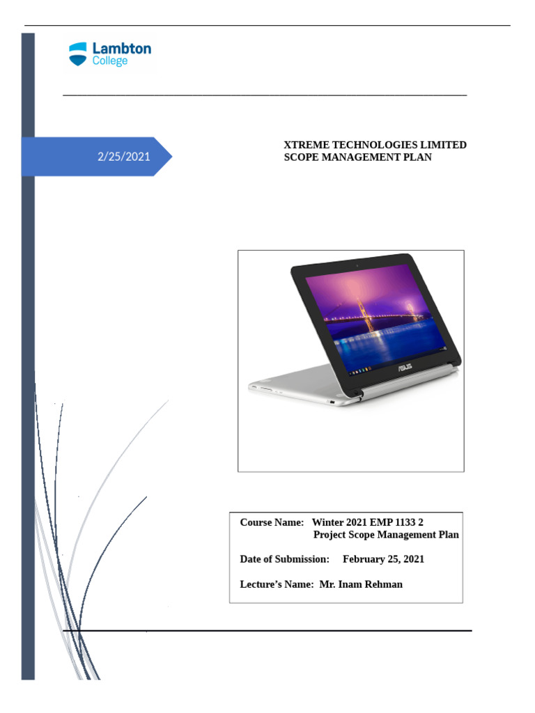 Group Assignment 1 Project Scope Management....Docx | PDF | Chromebook | Computer Engineering