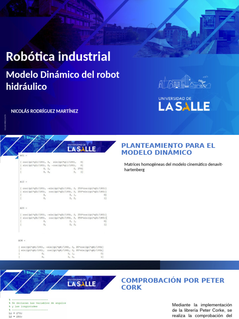 Modelo Dinámico Nicolás Rodríguez | PDF | Rotación | Velocidad