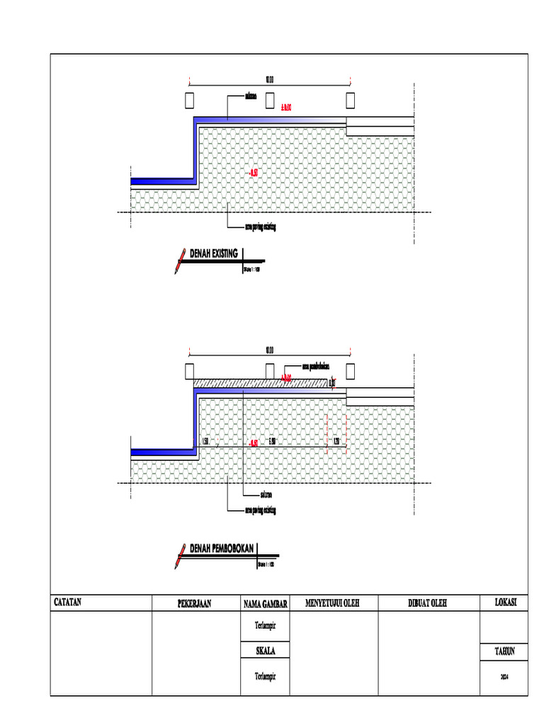 Gambar Rencana Ramp | PDF