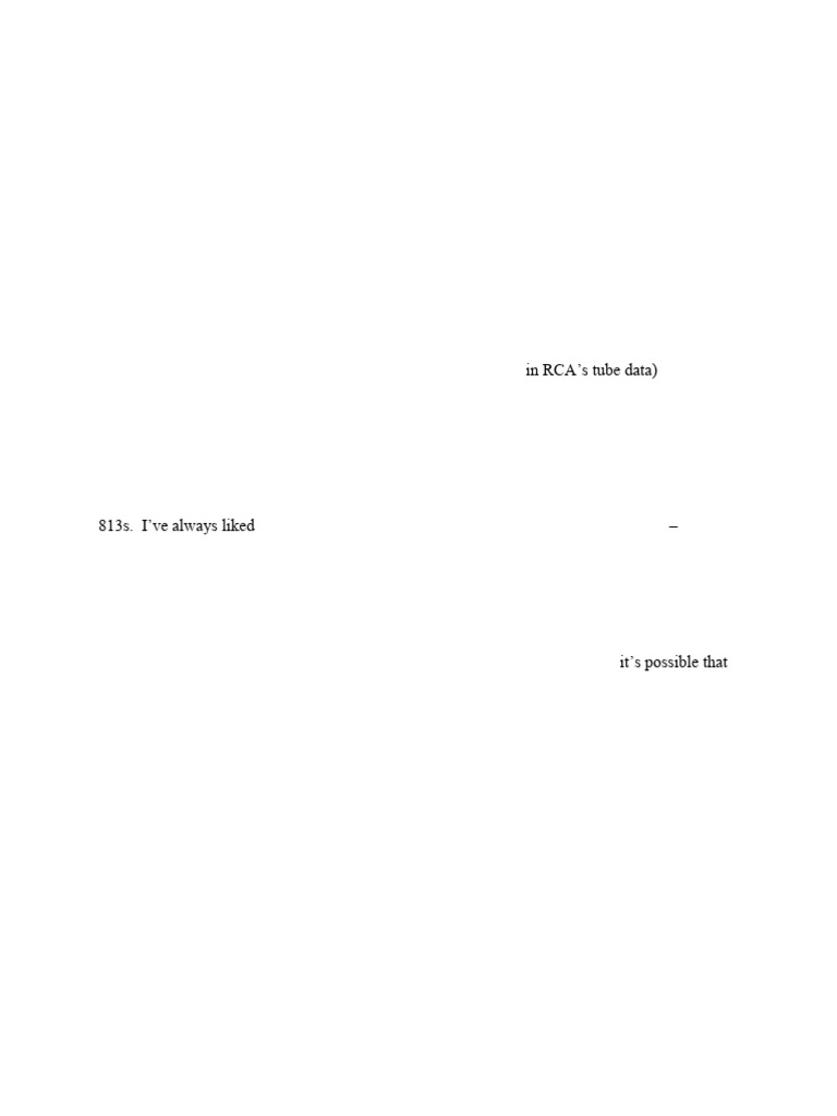 2X-813 Homebrew Linear Amplifier | PDF | Rectifier | Resistor