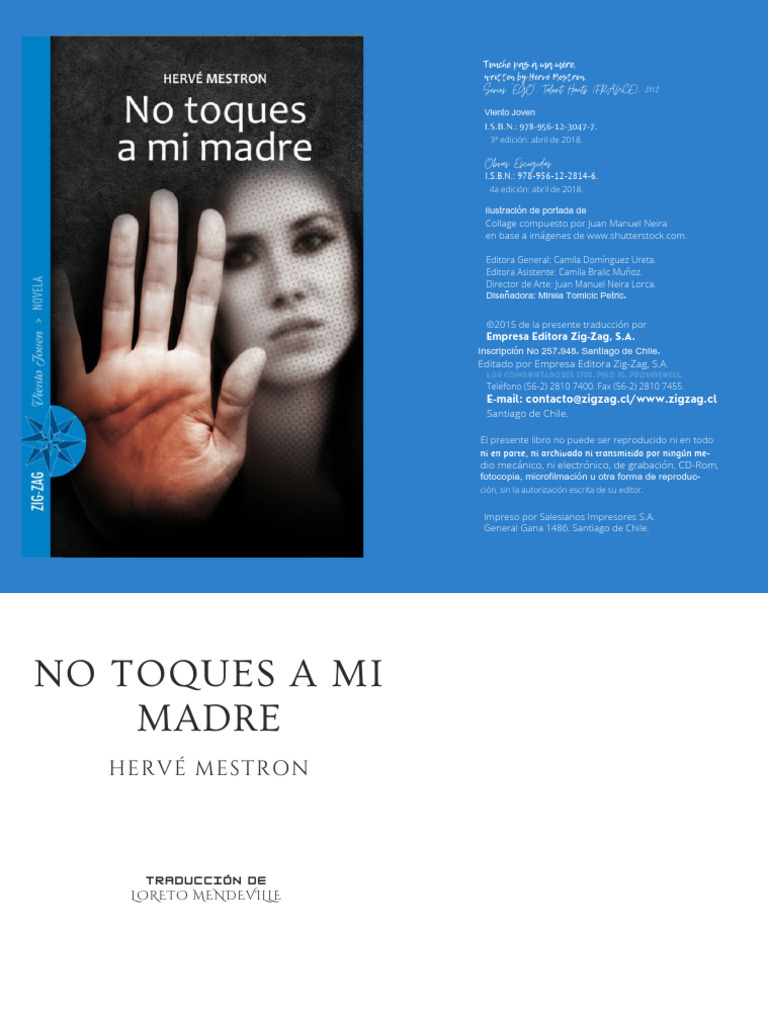 Libro NO TOQUES A MI MADRE Zig Zag | PDF