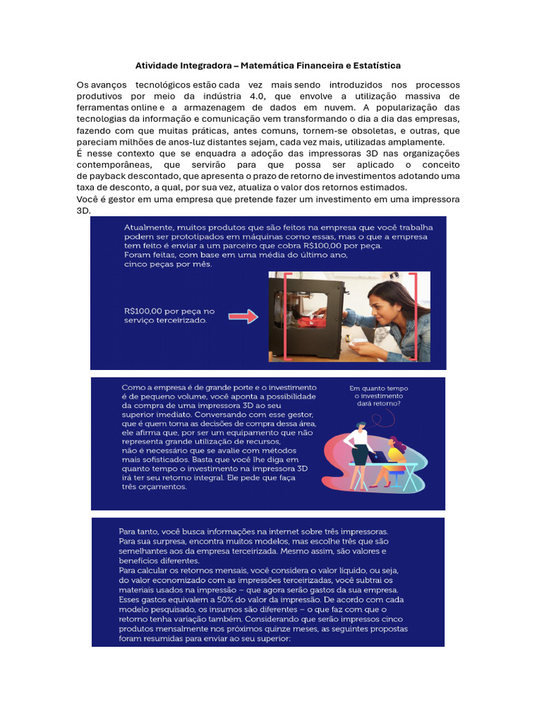 Atividade Integradora | PDF