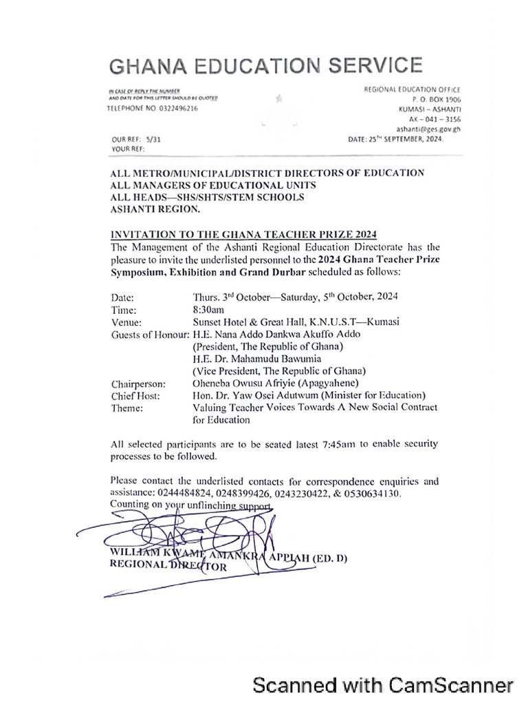 Revised Invitation GTP 2024 | PDF