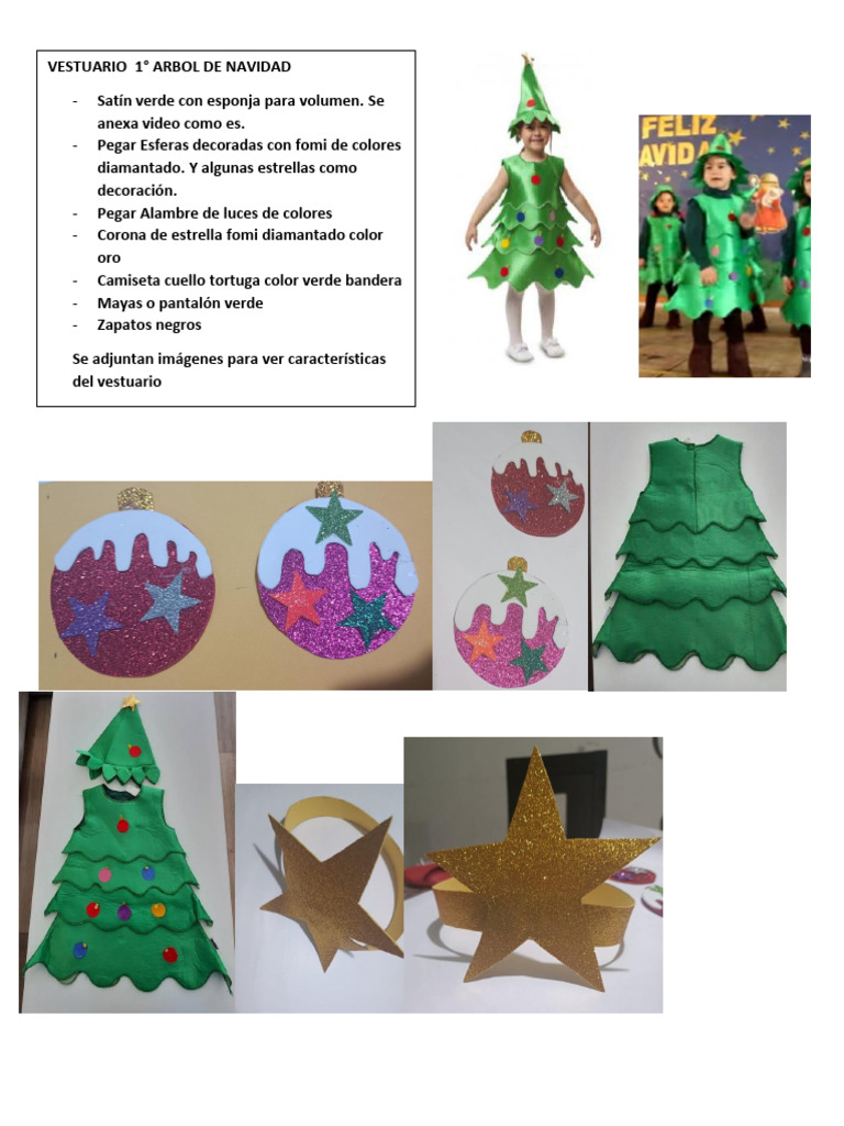 Vestuario Arbol Navidad 1° | PDF