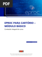 Eproc Ambiente de Treinamento | PDF