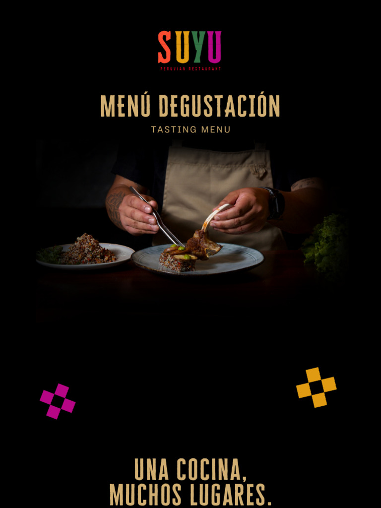 Menú del Restaurante Suyu Cusco | PDF | Cocina | Cocina occidental