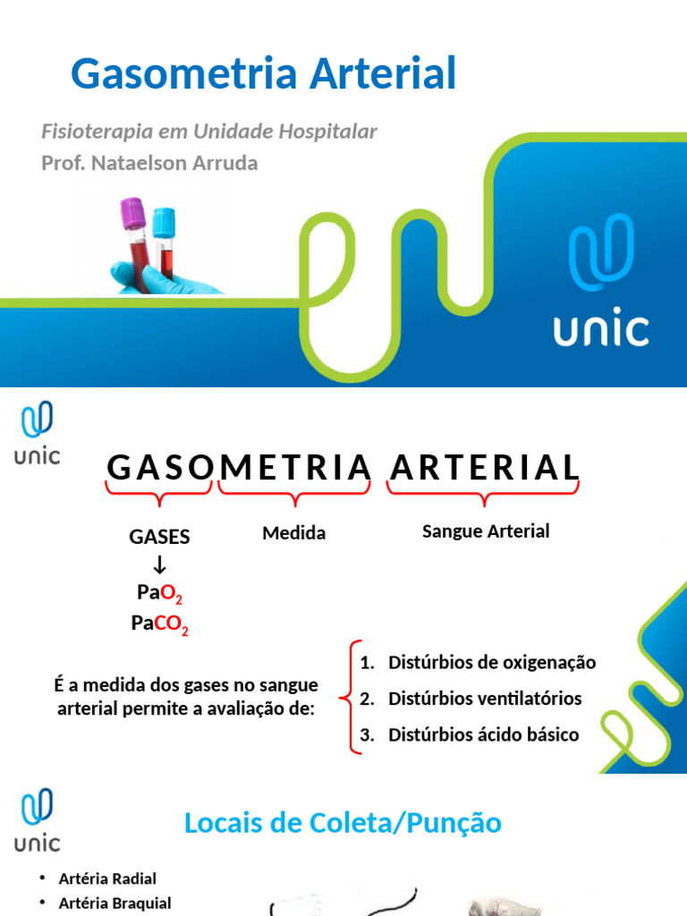 Gasometria Arterial: Análise e Interpretação | PDF | Fisiologia ...