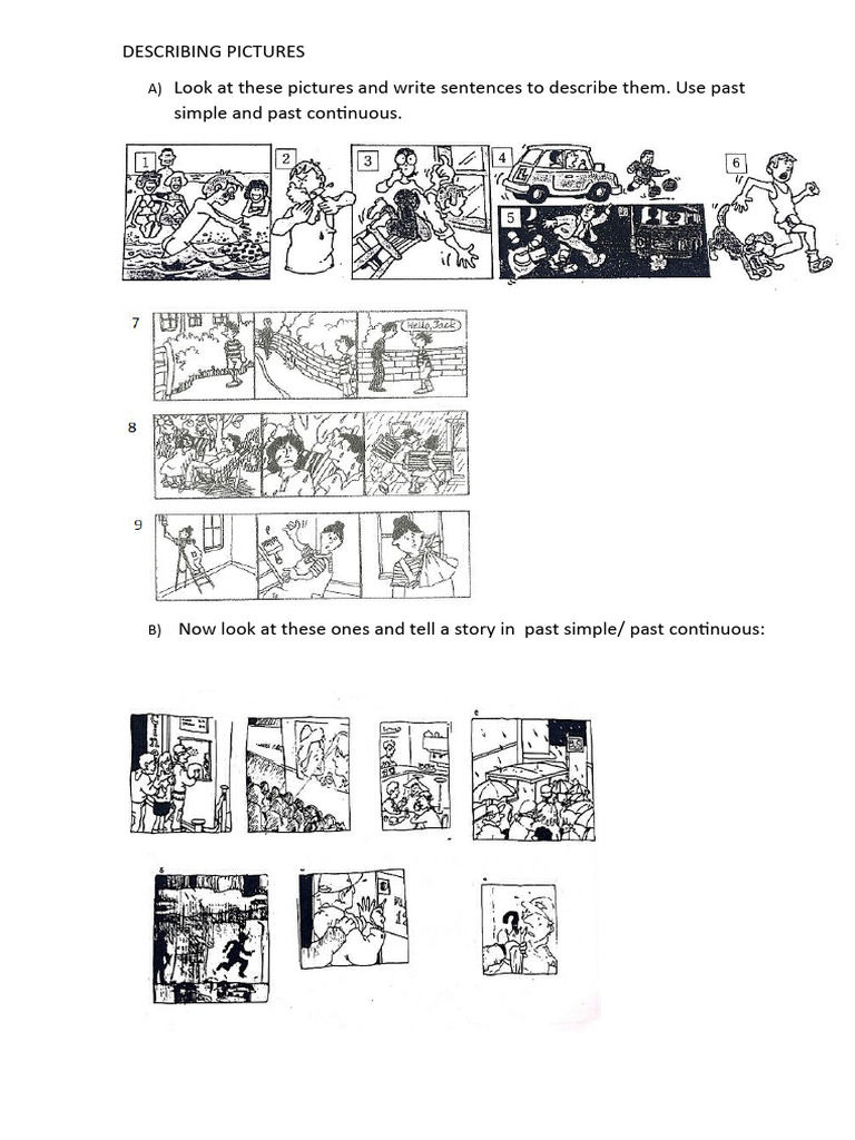 Describing Pictures - 0 | PDF