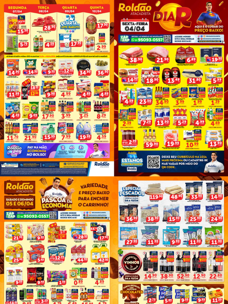 ROLDÃO 27 03 2025 - DIA R 54 X 42cm IMPRESSO | PDF | Culinária | Alimentos