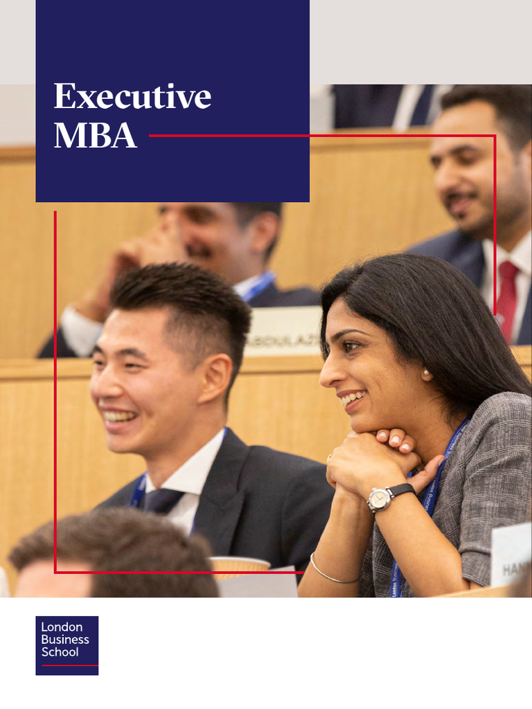 EMBA Brochure | PDF | Entrepreneurship | Master Of Business Administration
