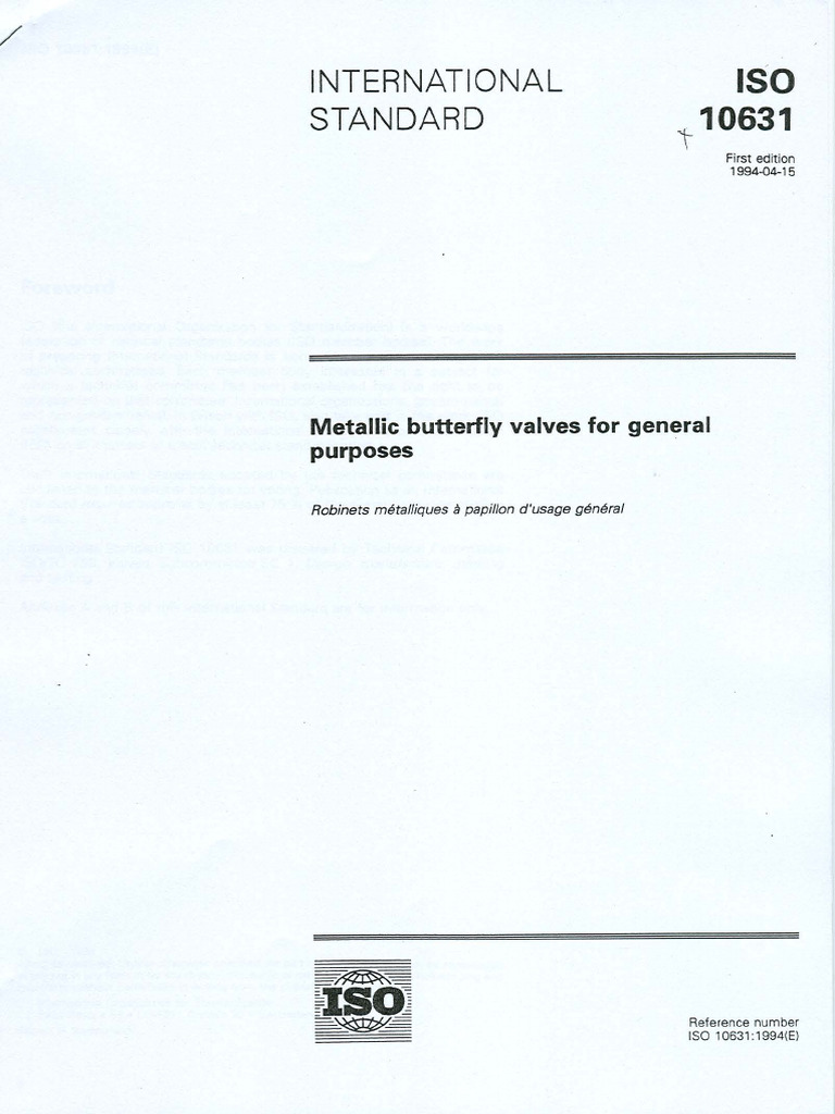 Iso 10631-1994 | PDF