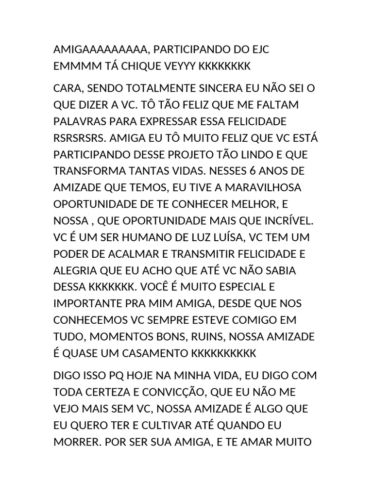 CARTA LUISA EJC | PDF