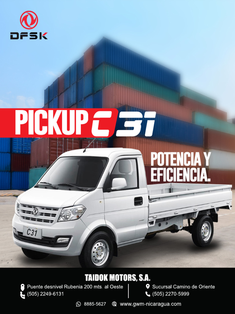 DFSK C31 Pickup | PDF