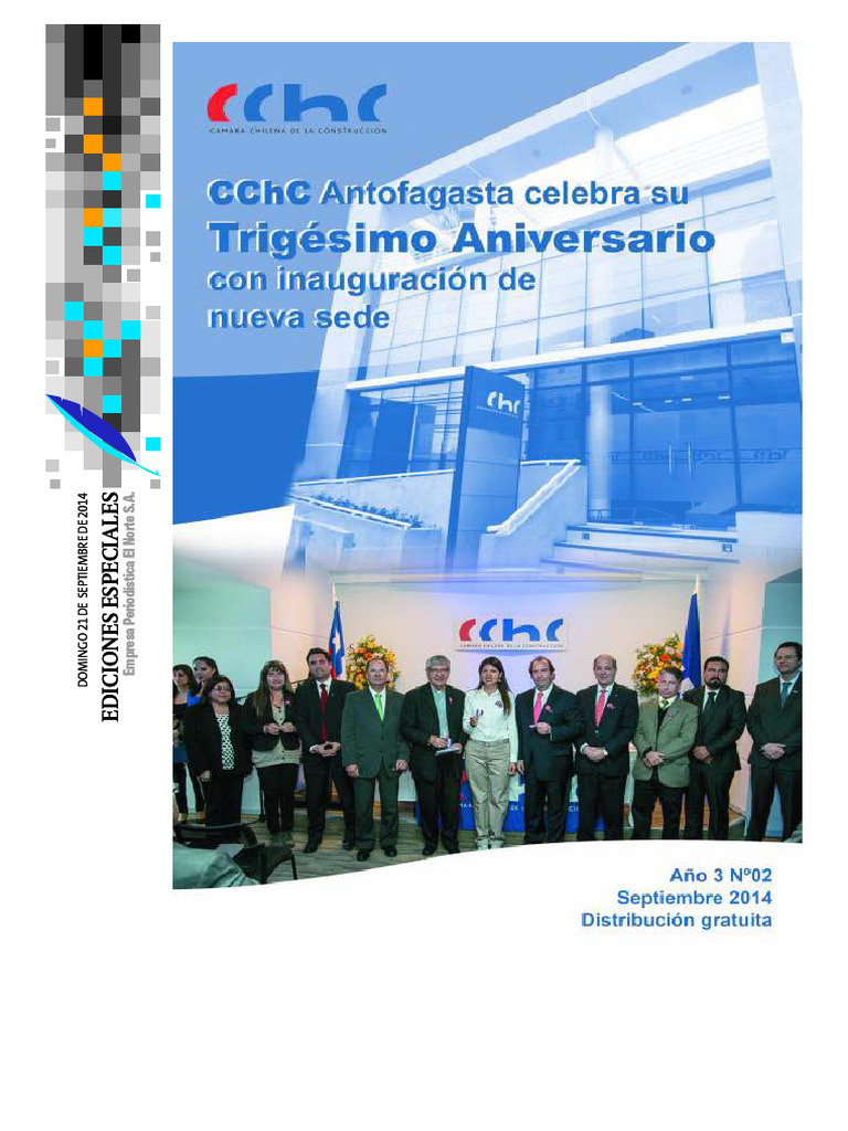 Diario Antofagasta Construye n9 | PDF | Chile | Economias