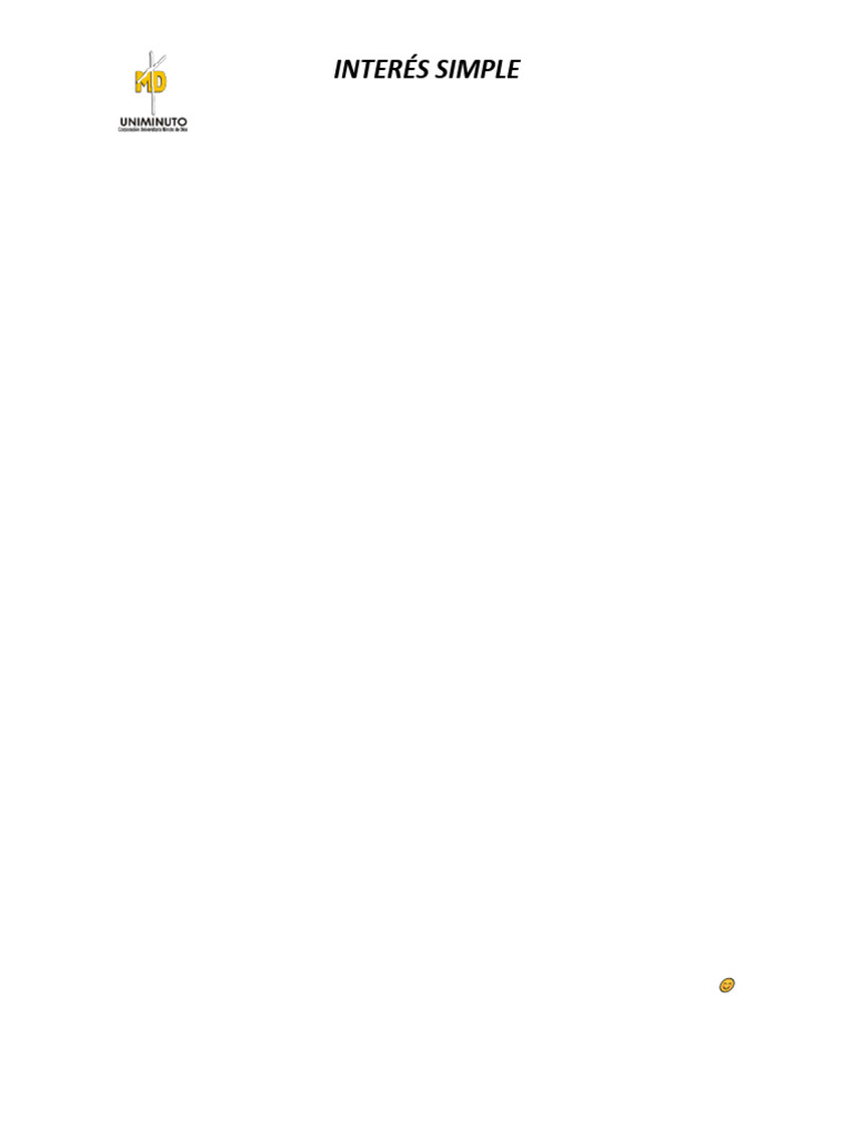 Taller Interes Simple | PDF