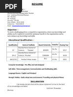 Sunil Resume 1 | PDF | Career & Growth