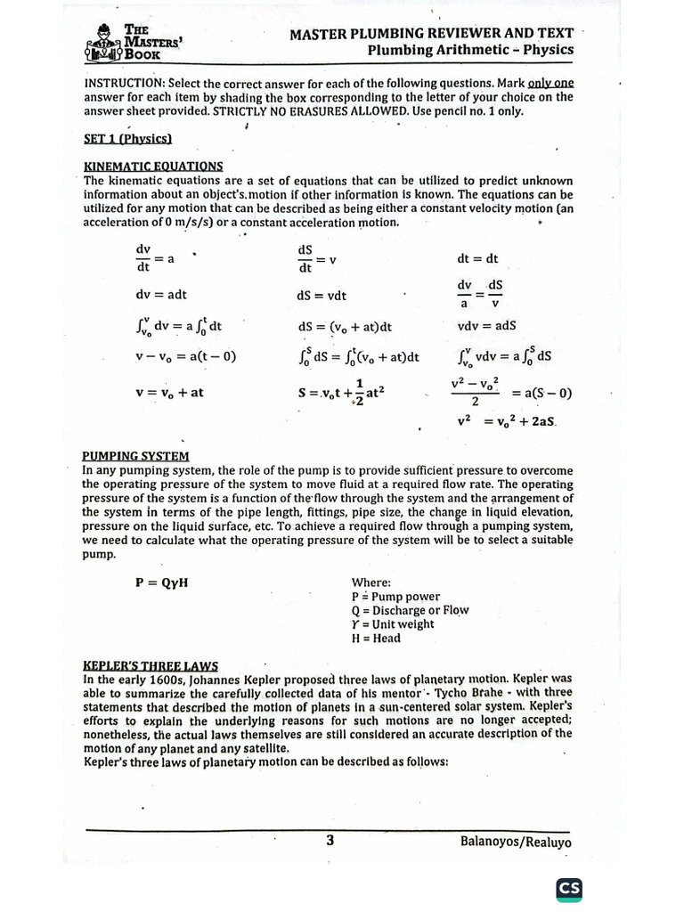 001. PHYSICS-SET-1 (OK - done) | PDF