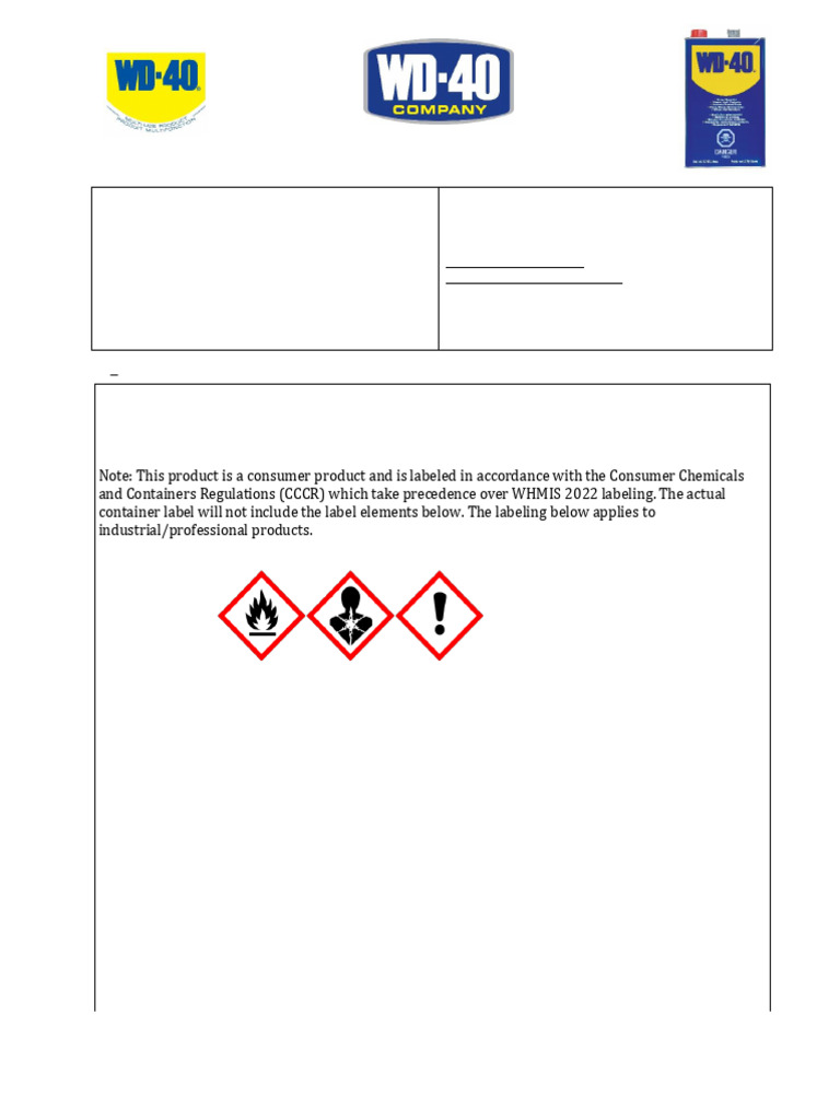wd-40-multi-use-product-bulk-low-voc-can-ghs-sds | PDF | Occupational ...