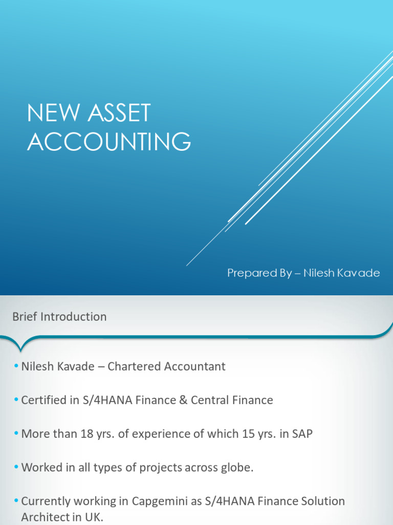 New Asset Accounting_SAP Finance KT Session | PDF | Depreciation | Valuation (Finance)