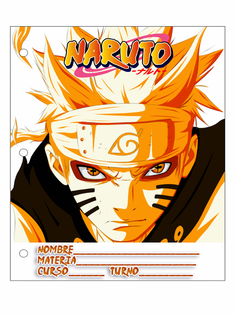 Separadores Naruto 5-8 | PDF