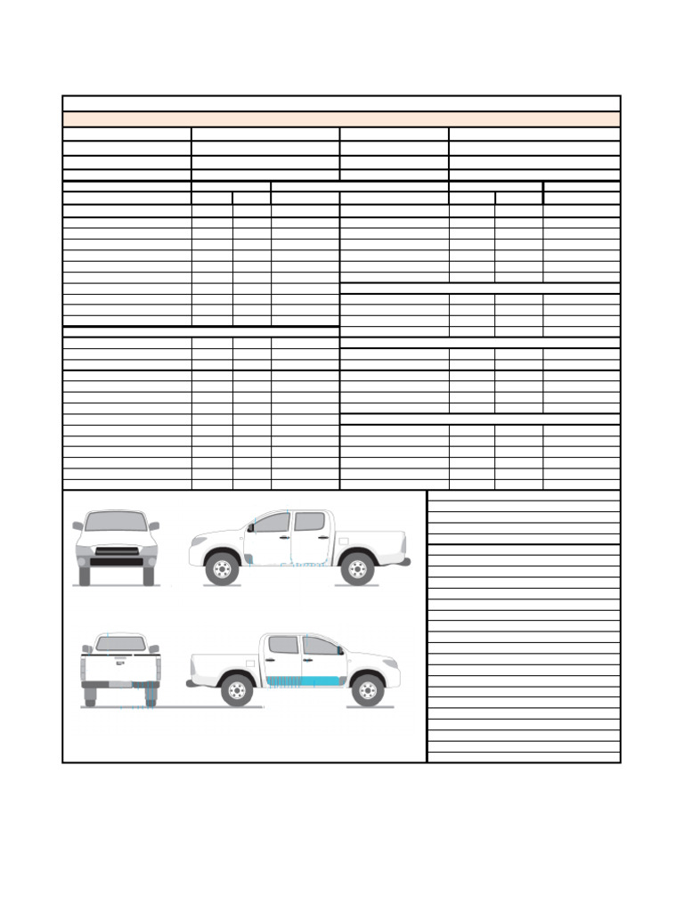 Checklist de Verificación Vehicular | PDF | Coche | Industria automotriz