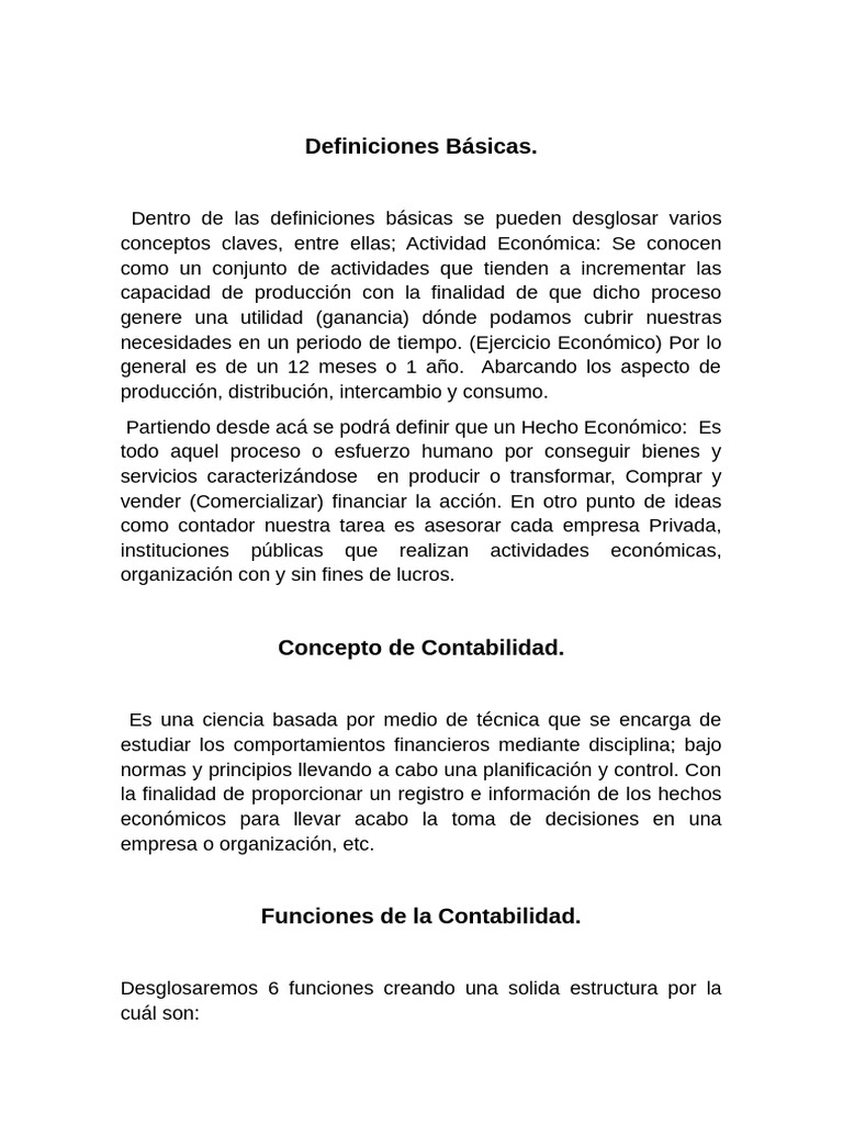 Informe Contabilidad 1 | PDF | Contabilidad | Business