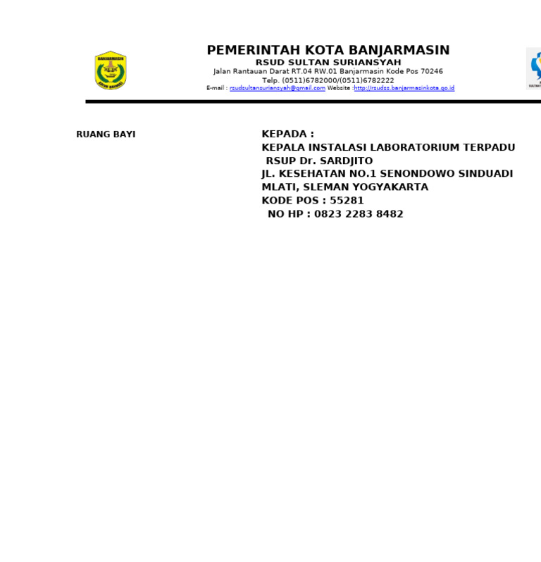 Kop Amplop Coklat Edit | PDF