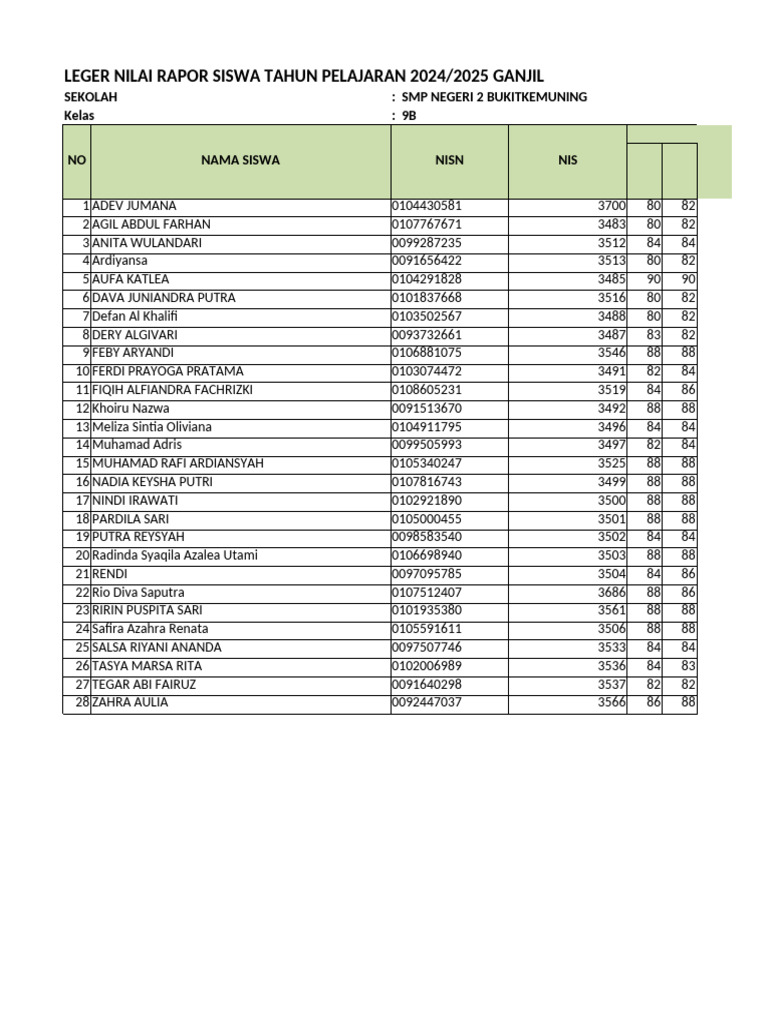 Leger 20241 9B | PDF