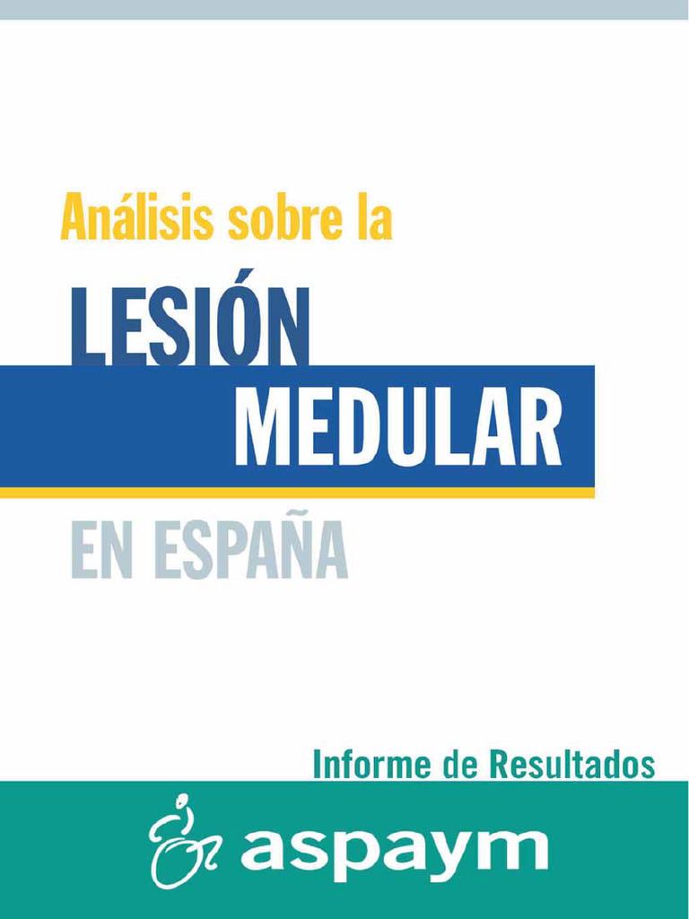 Estudio sobre Lesión Medular en España | PDF | Hospital | Lesión de la ...