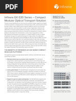 Calix GP1100X GigaPoint Datasheet | PDF | Quality Of Service | Optical ...