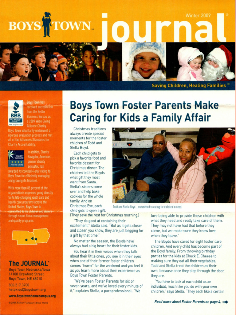 Boys Town Journal 2009 Winter | PDF