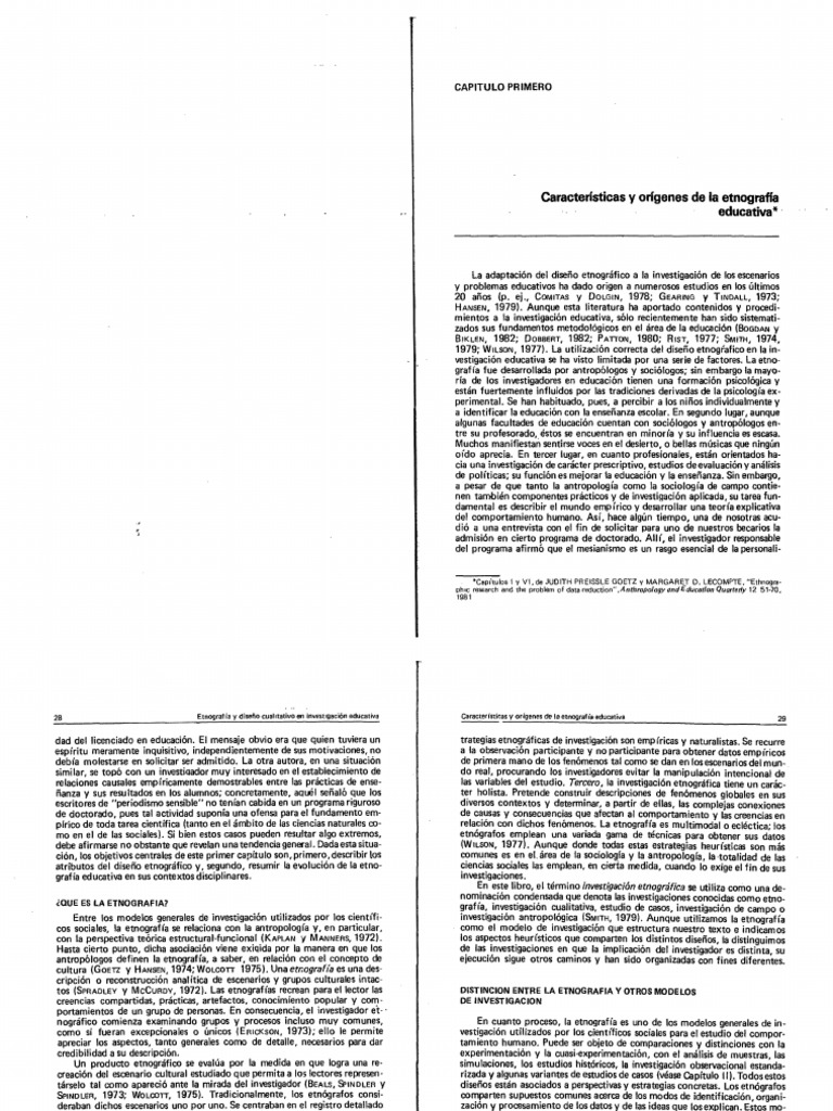 Etno | PDF | Etnografía | Teoría