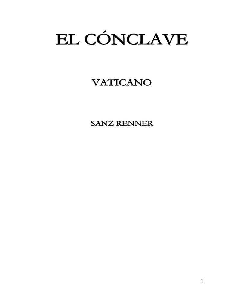 El Cónclave | PDF