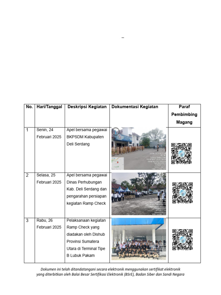 Log Book Minggu Kedua Syukur | PDF
