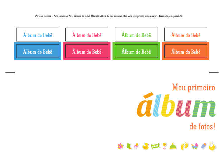 Arte Lbum Do Beb Primeira P Gina CURVAS (1) | PDF