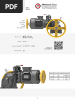 VF49 Worm Gearbox Specifications | PDF