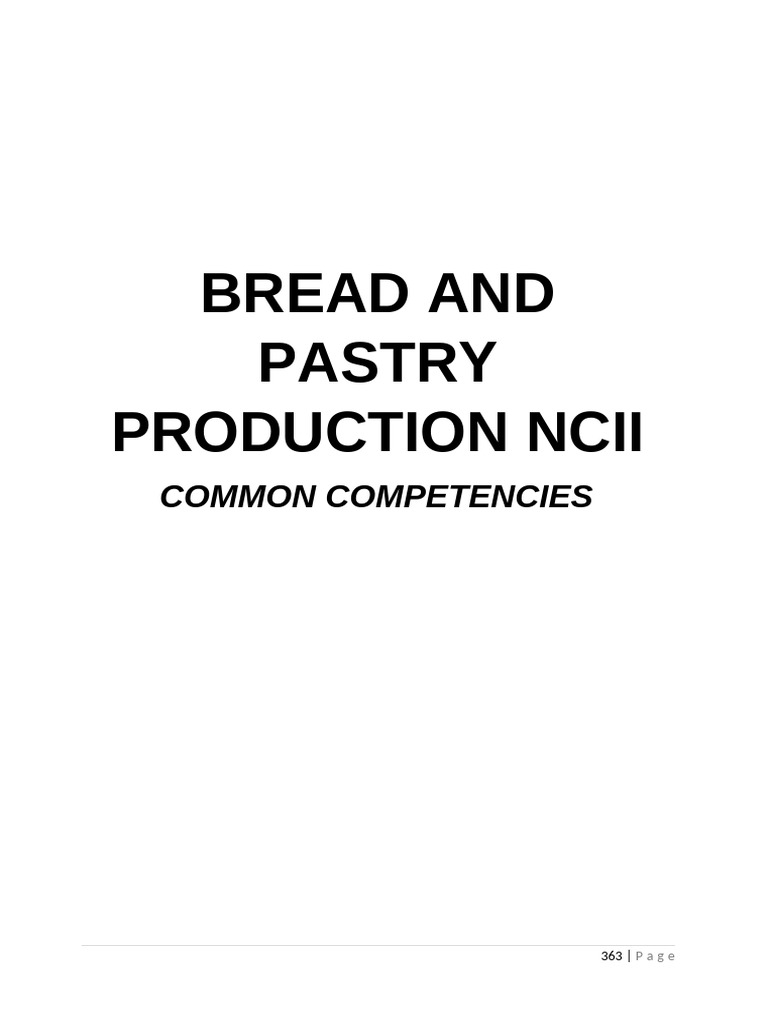 CBLM_Common Competency BPP | PDF | Knowledge | Information