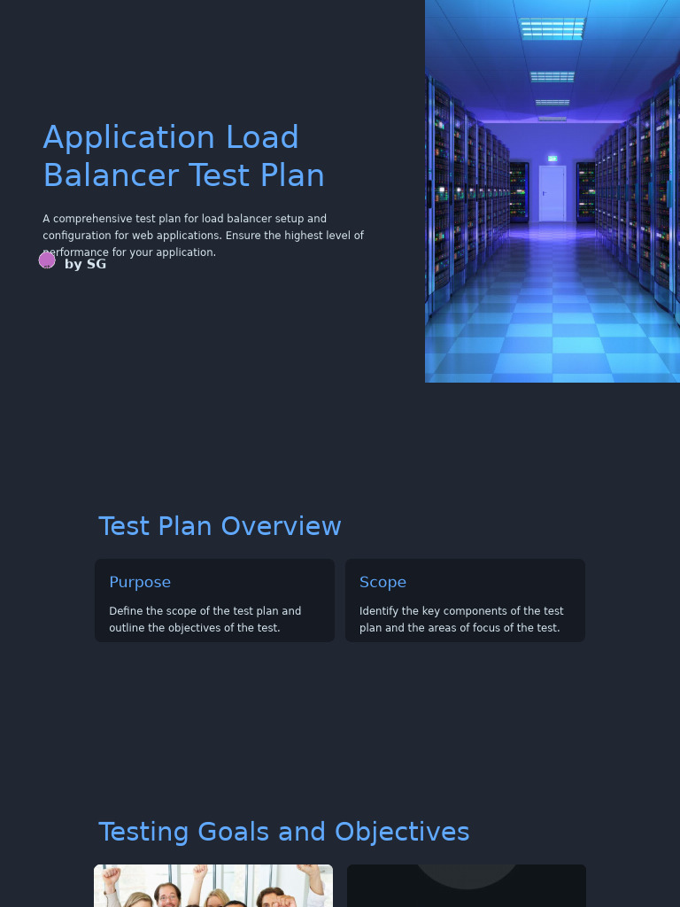 Load Balancer Testing Plan Overview | PDF | Load Balancing (Computing ...