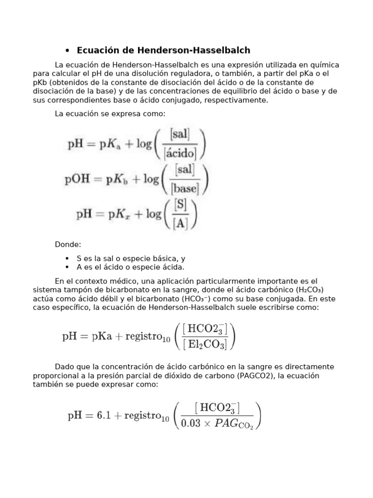 BIOQUIMICA Seminario | PDF | Solución tampón | Ph