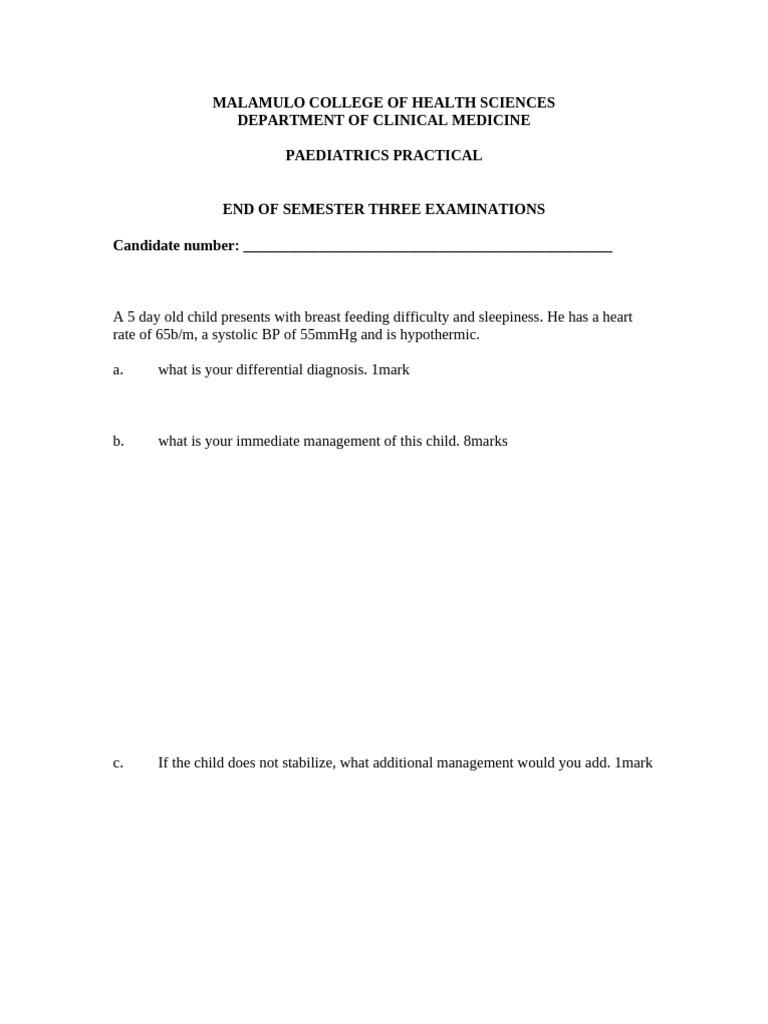 SEME_3_PDS_PRACTICAL | PDF | Health Care | Medical Specialties