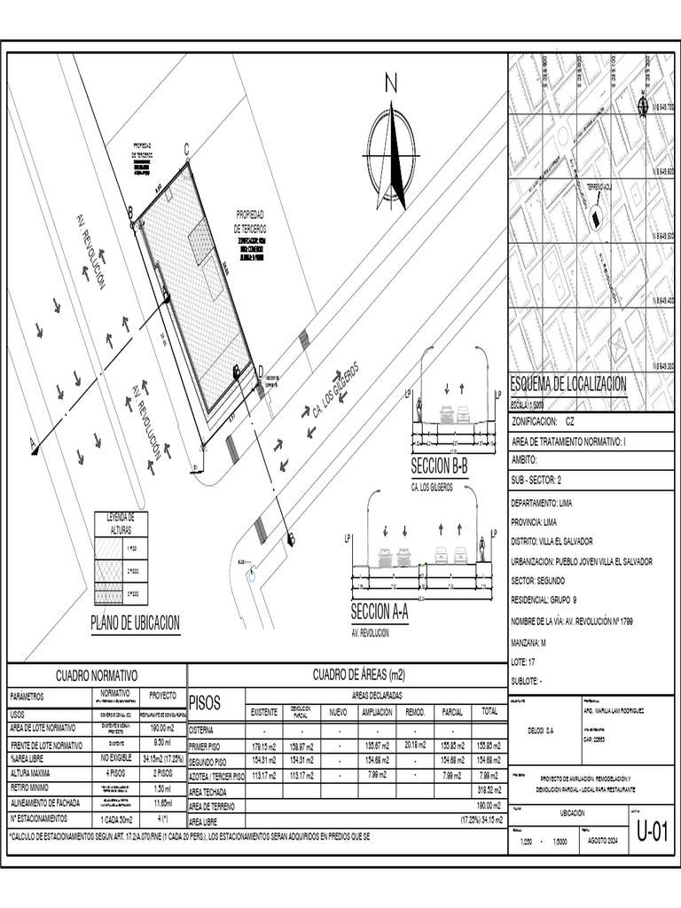 PLANO DE UBICACION KFC REVOLUCION (1)-Model | PDF