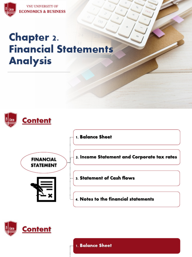 2024 - Chapter 2. Financial Statements | PDF | Balance Sheet | Equity (Finance)