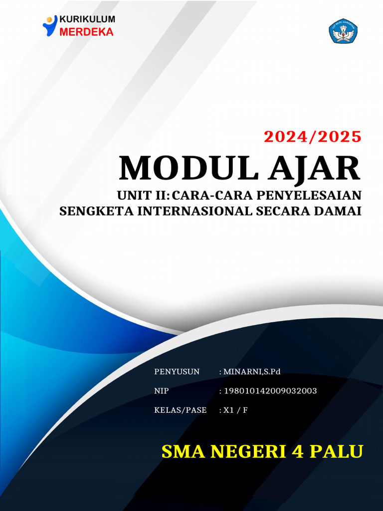 Modul Ajar Kelas Xi PPKN Unit 2 (Nkri) Fix | PDF