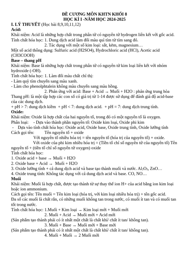 KTTT KHTN8 KH1 (24-25) | PDF