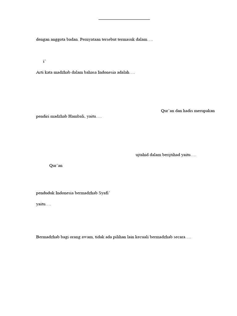 Latihan Soal Nu Xii | PDF