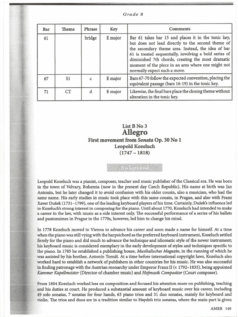 General Knowledge List B No.3 | PDF